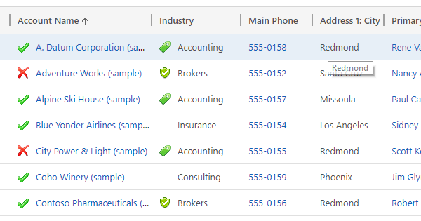 CURRENT_USER | Icons and Tooltips with D365